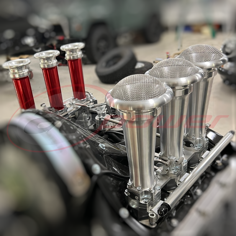 Porsche Big Bore Velocity Stacks
